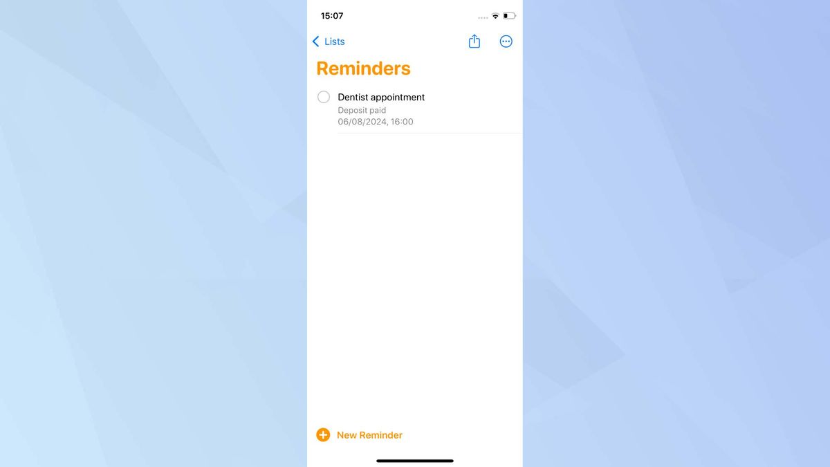 How to create reminders in the calendar app with iOS 18 | Tom's Guide
