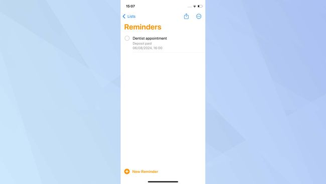 How to create reminders in the calendar app with iOS 18 | Tom's Guide