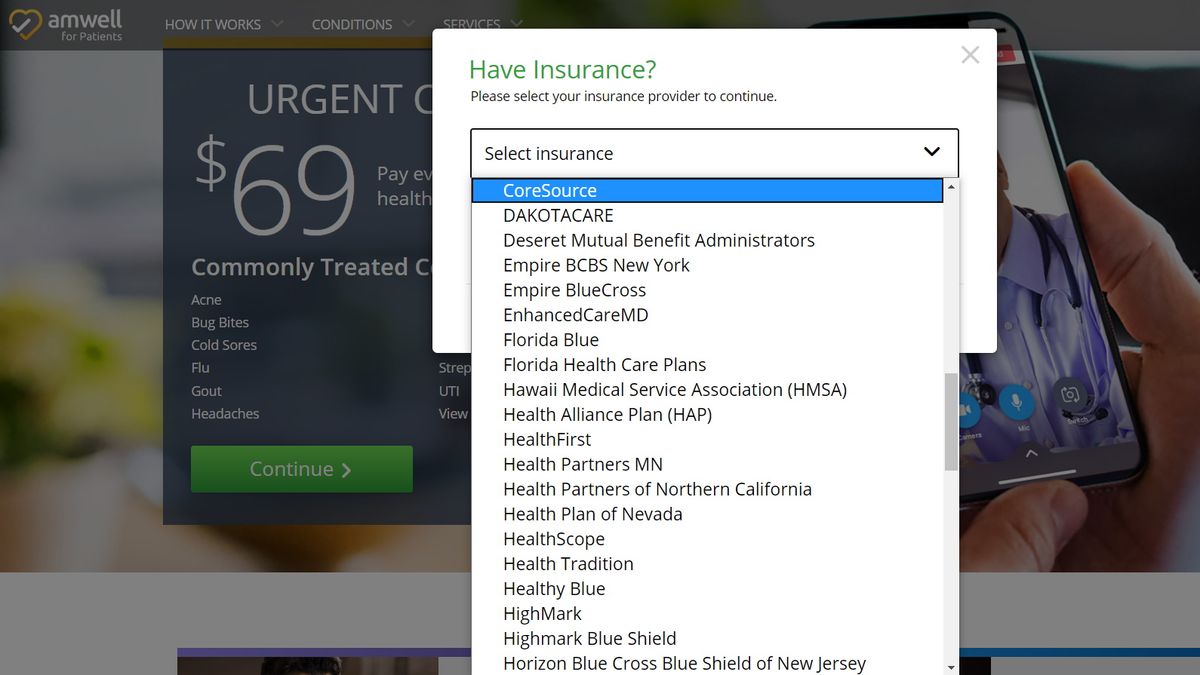 American Well telehealth service review | TechRadar