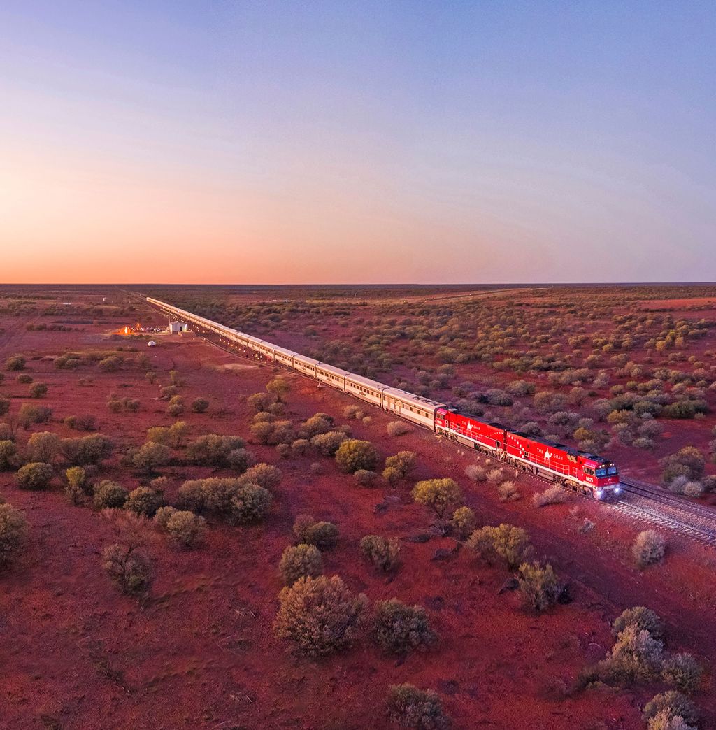 Inside The Ghan train across Australia and its new interiors | Wallpaper*