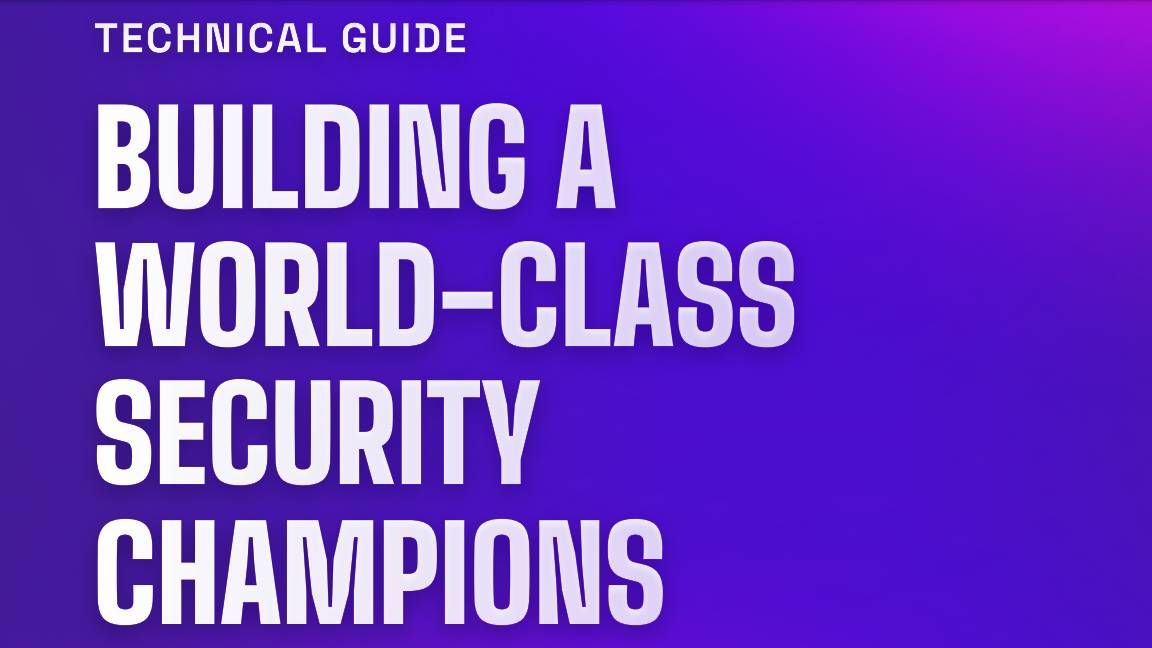 Building a world-class security champions program | IT Pro Building a world-class security champions program | IT Pro