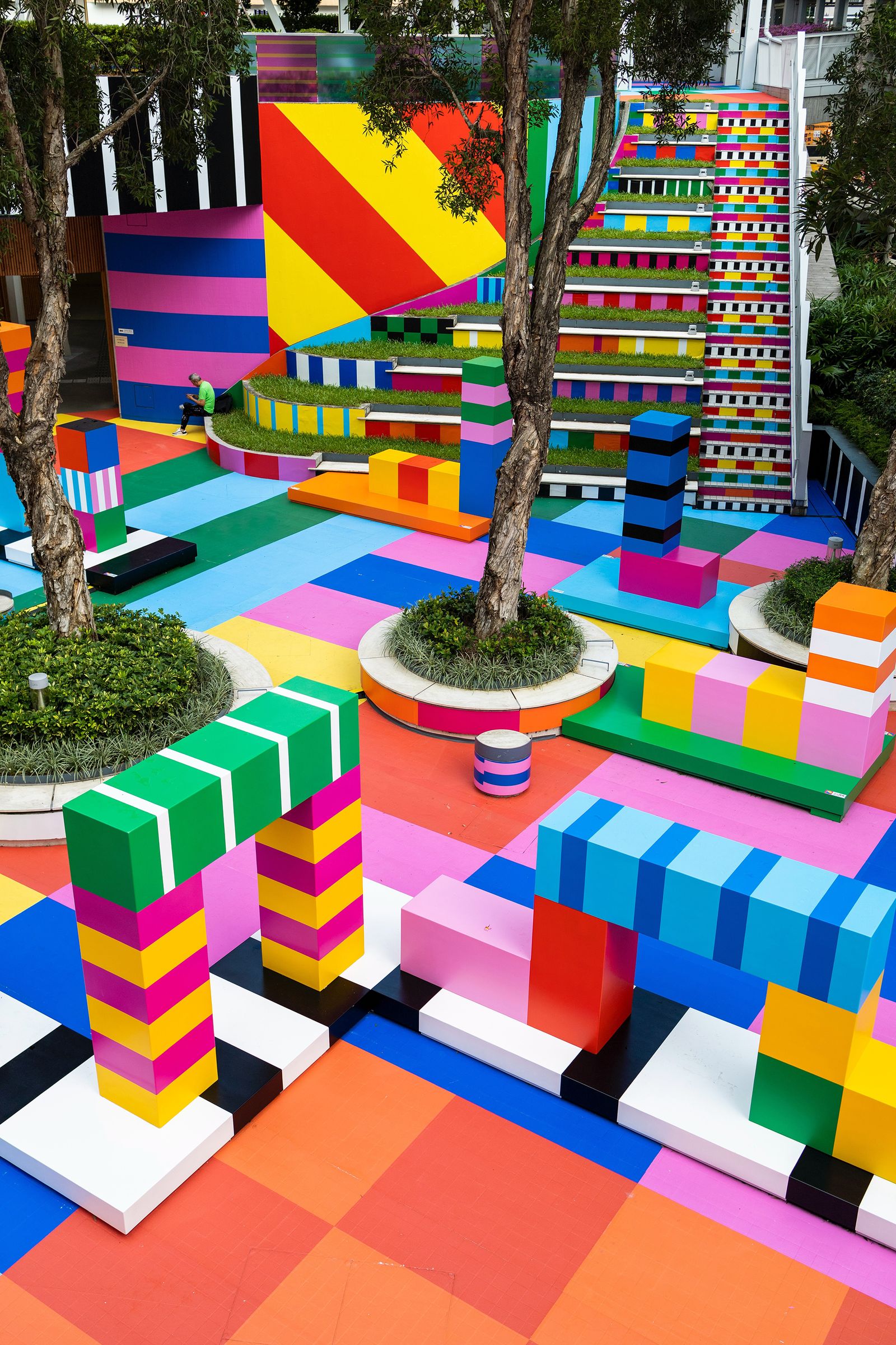 Colourful playground installation captures Hong Kong energy | Wallpaper*