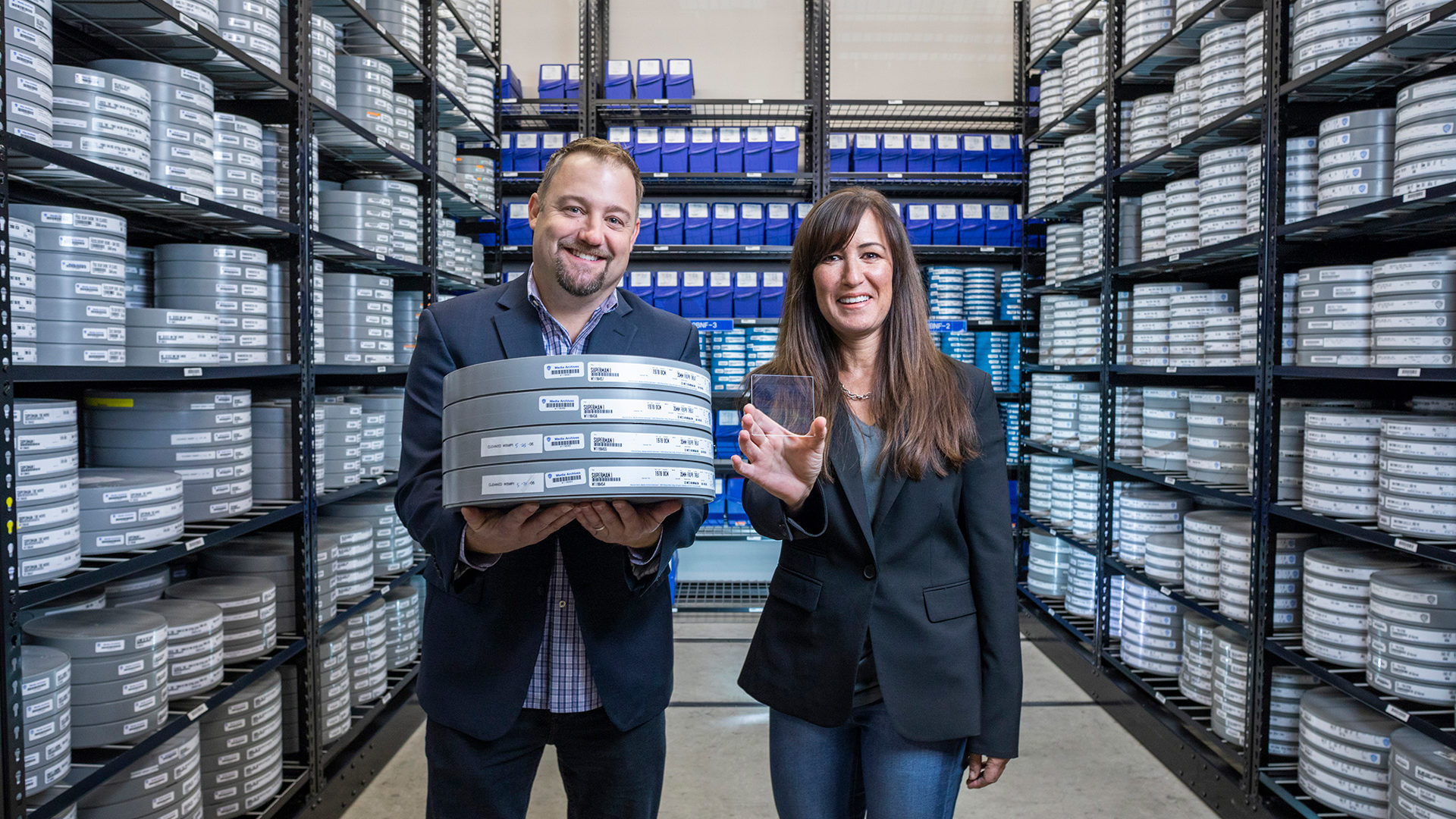 Microsoft And Warner Bros Debut Glass based Future Of Movie Archiving 