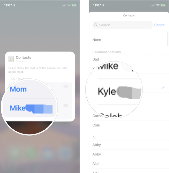 How to set up the Contacts widget on iPhone and iPad | iMore