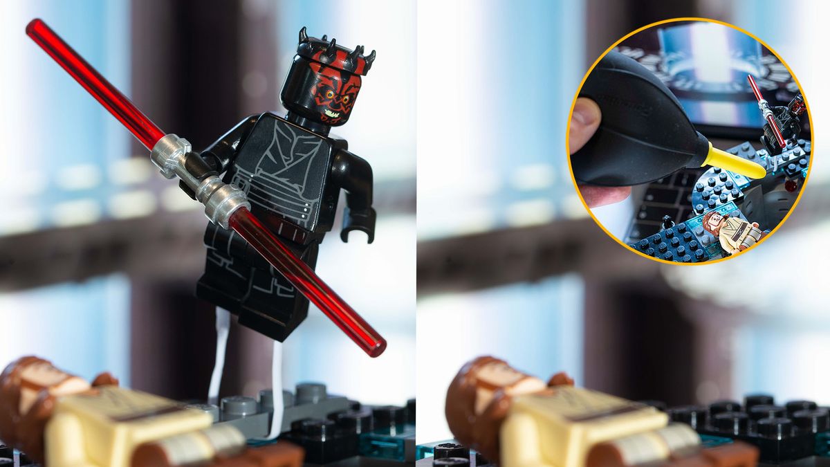 How to create Star Wars effects in Photoshop – add Lightsabers to toy ...