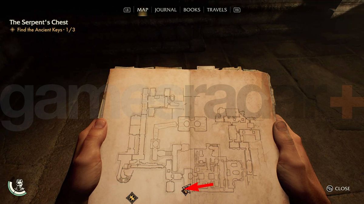 Indiana Jones Serpent's chest keys walkthrough | GamesRadar+