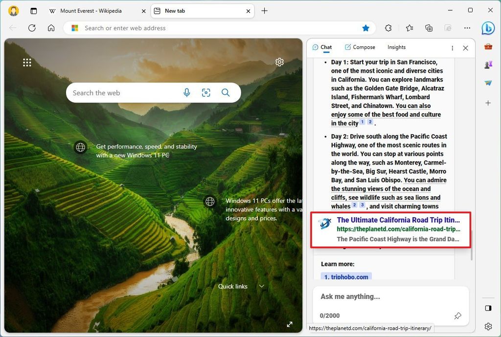 How to get started with Bing Chat on Microsoft Edge | Windows Central