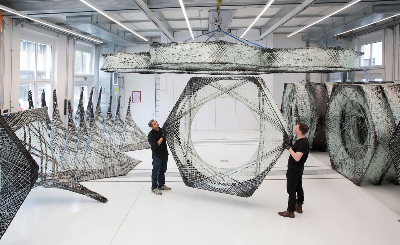Robotics and nature entwine in V&A's courtyard pavilion | Wallpaper*