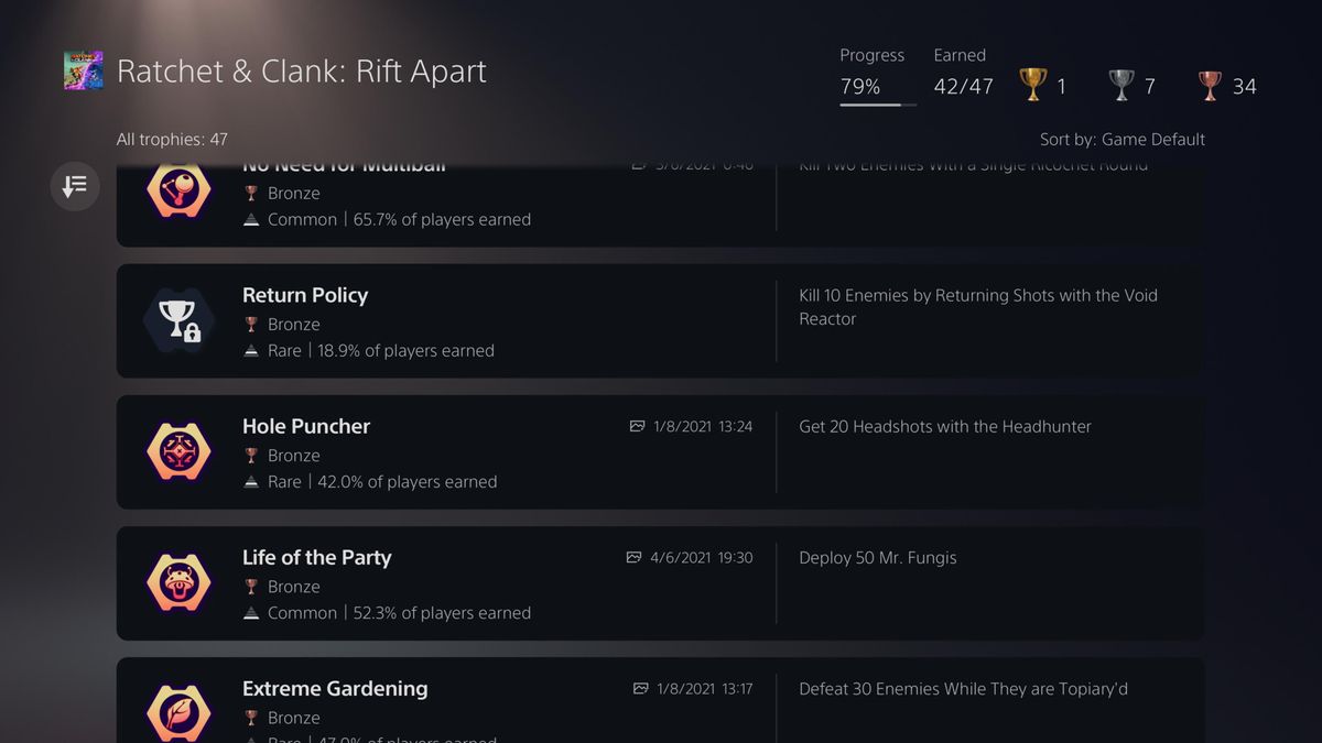 The PS5 system update has made me a trophy hunter again | Tom's Guide