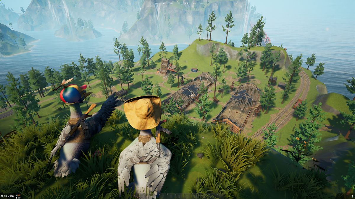 New multiplayer survival game features crafting, base building ...