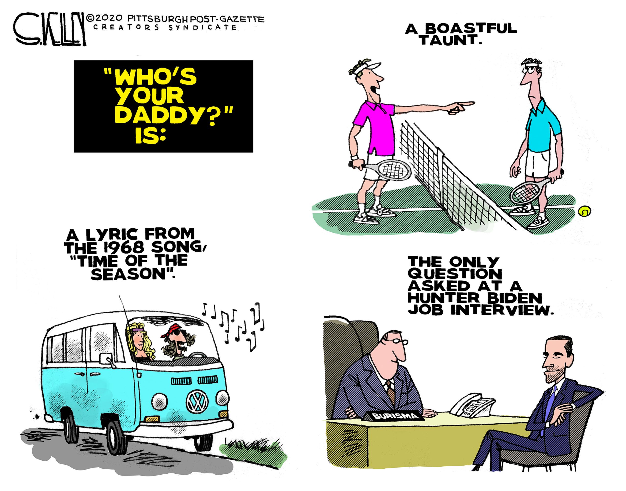 Political Cartoon U.S. Hunter Joe Biden | The Week