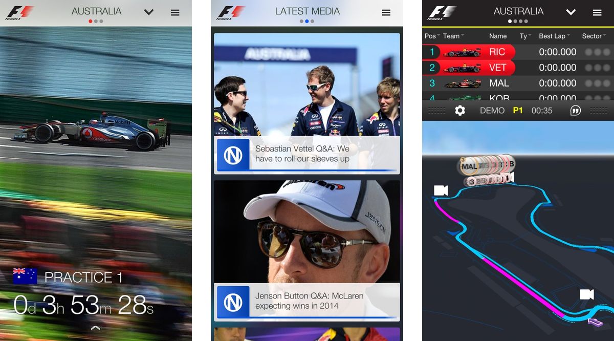 How to follow the 2014 Formula 1 season on your iPhone and iPad | iMore
