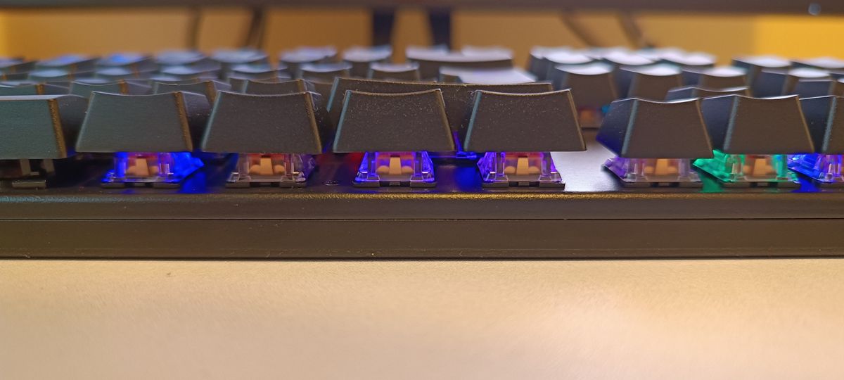Redragon Rudra review: budget gaming keyboard is tall, dark and ...