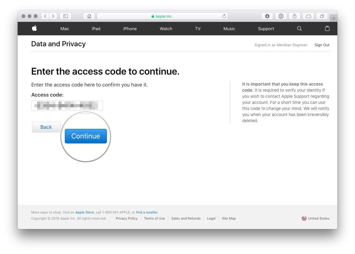 How to use Apple's data and privacy portal | iMore