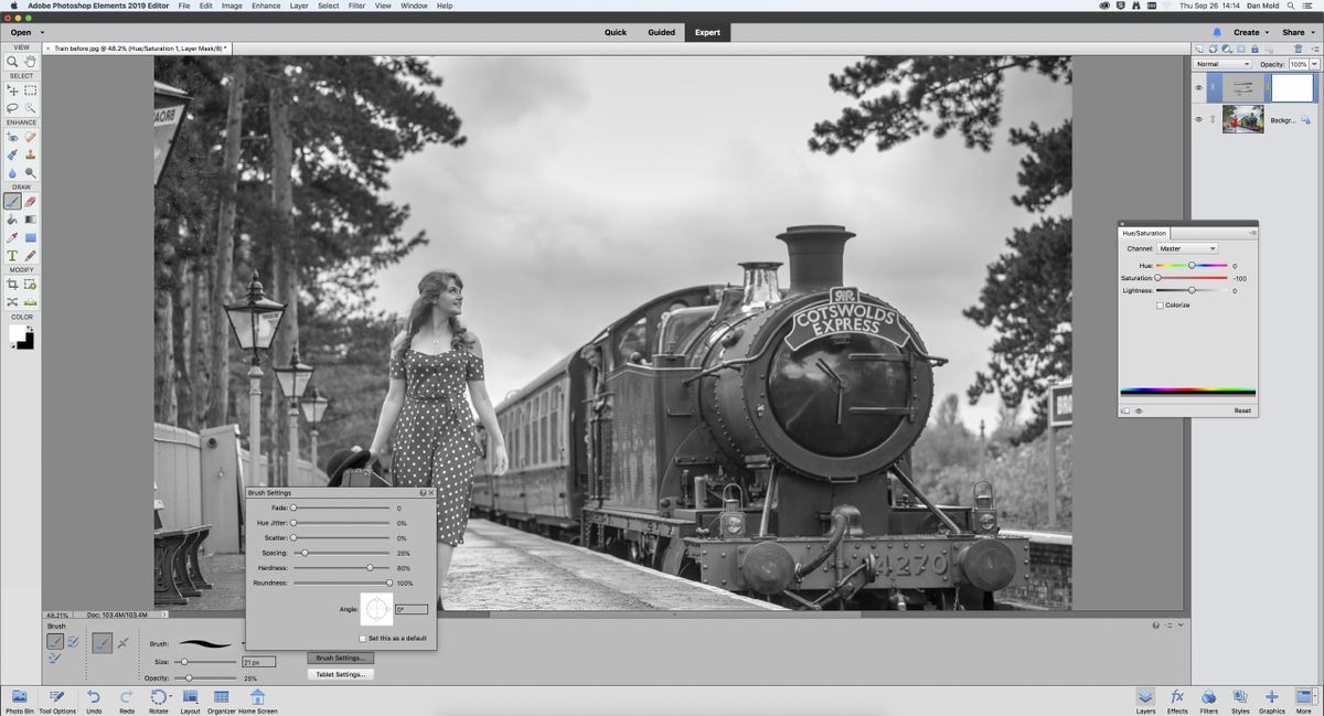 Make your pictures 'pop' with selective color in Photoshop Elements ...