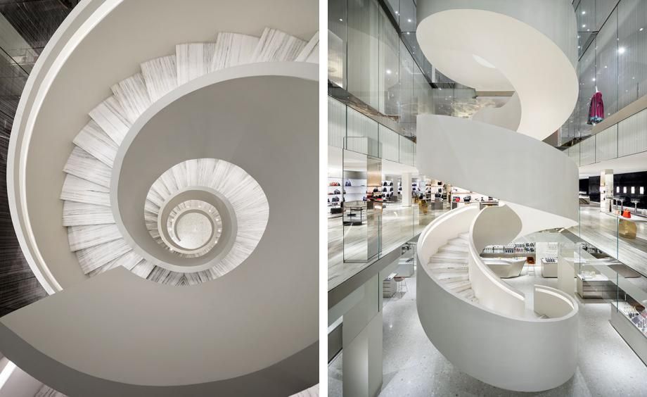 Most beautiful staircases in luxury global retail design | Wallpaper