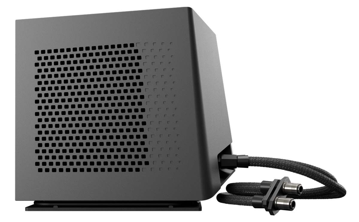 XMG Reveals Oasis External AIO Laptop Cooling Refinements | Tom's Hardware