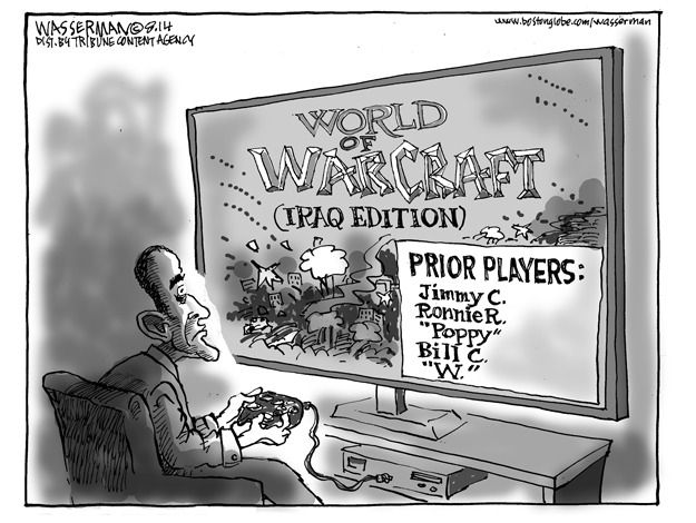 Obama cartoon Iraq War | The Week