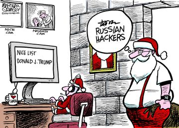 11 hilarious Christmas-themed political cartoons | The Week