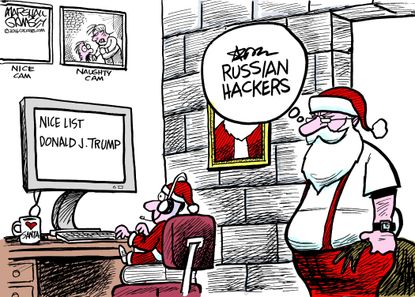 11 hilarious Christmas-themed political cartoons | The Week