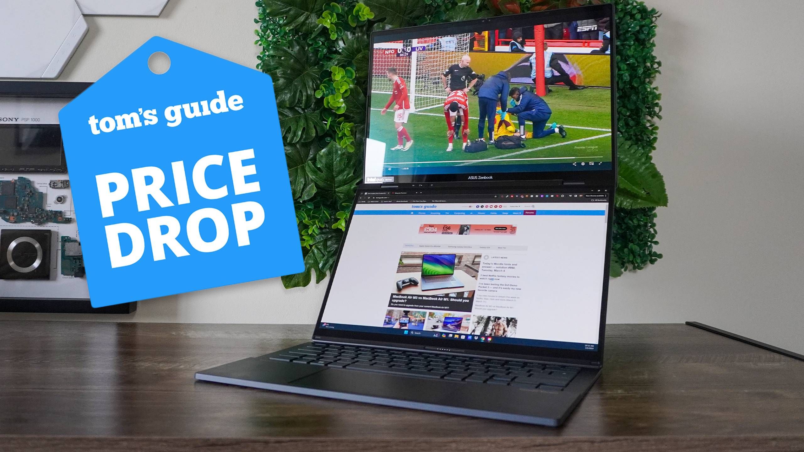 Hurry! This amazing dual-screen OLED laptop is a massive $200 off at ...