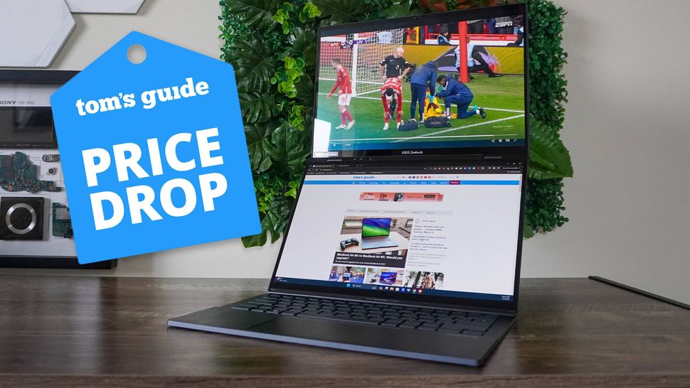 Hurry! This amazing dual-screen OLED laptop is a massive $200 off at ...