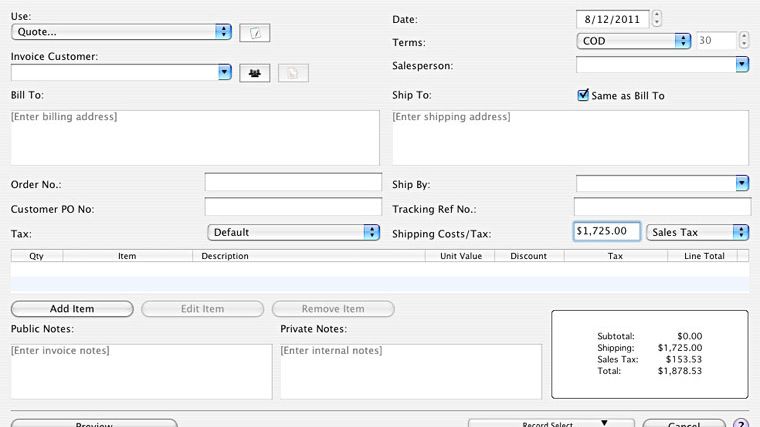 NCH Express Invoice | TechRadar