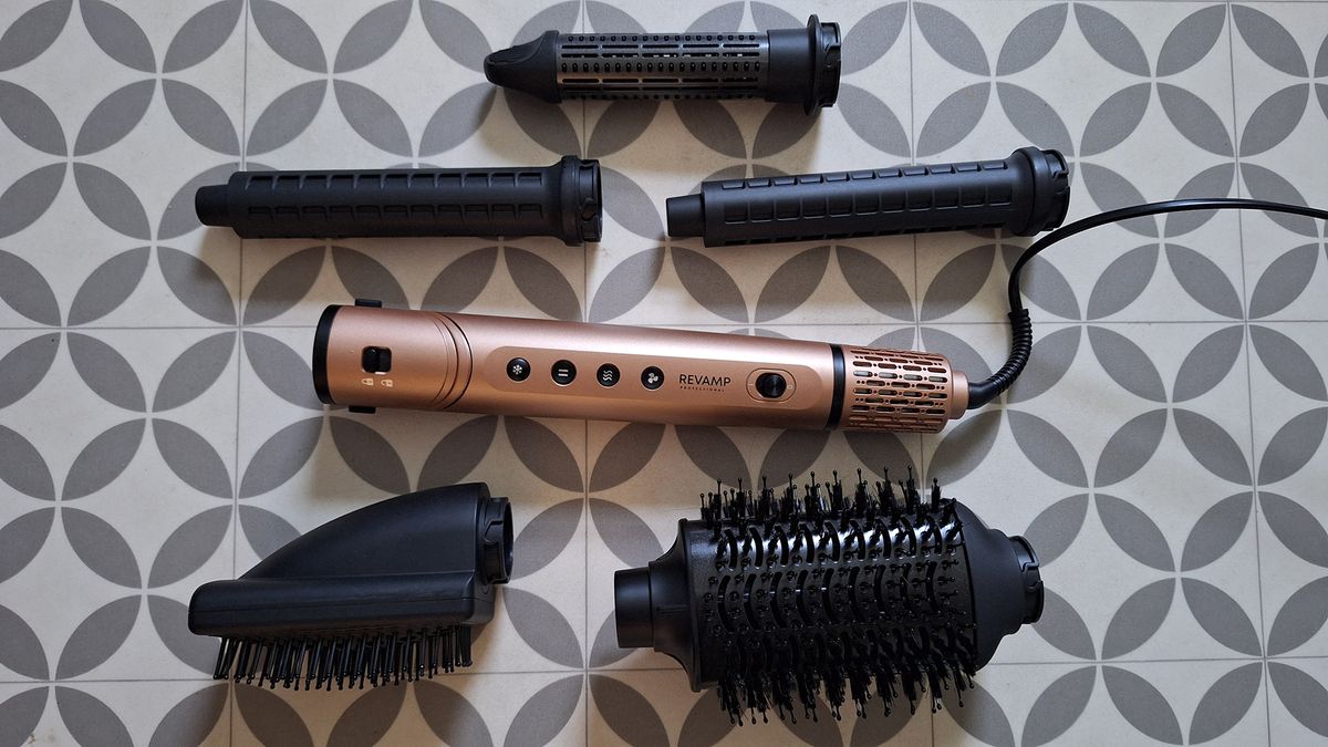 Revamp Dynamic Radiance Pro Blow Dry 7-in-1 Ionic Air Styler review: one of the best budget ...