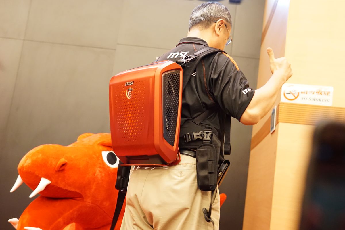 MSI Unchains You With A VR PC Backpack | Tom's Hardware