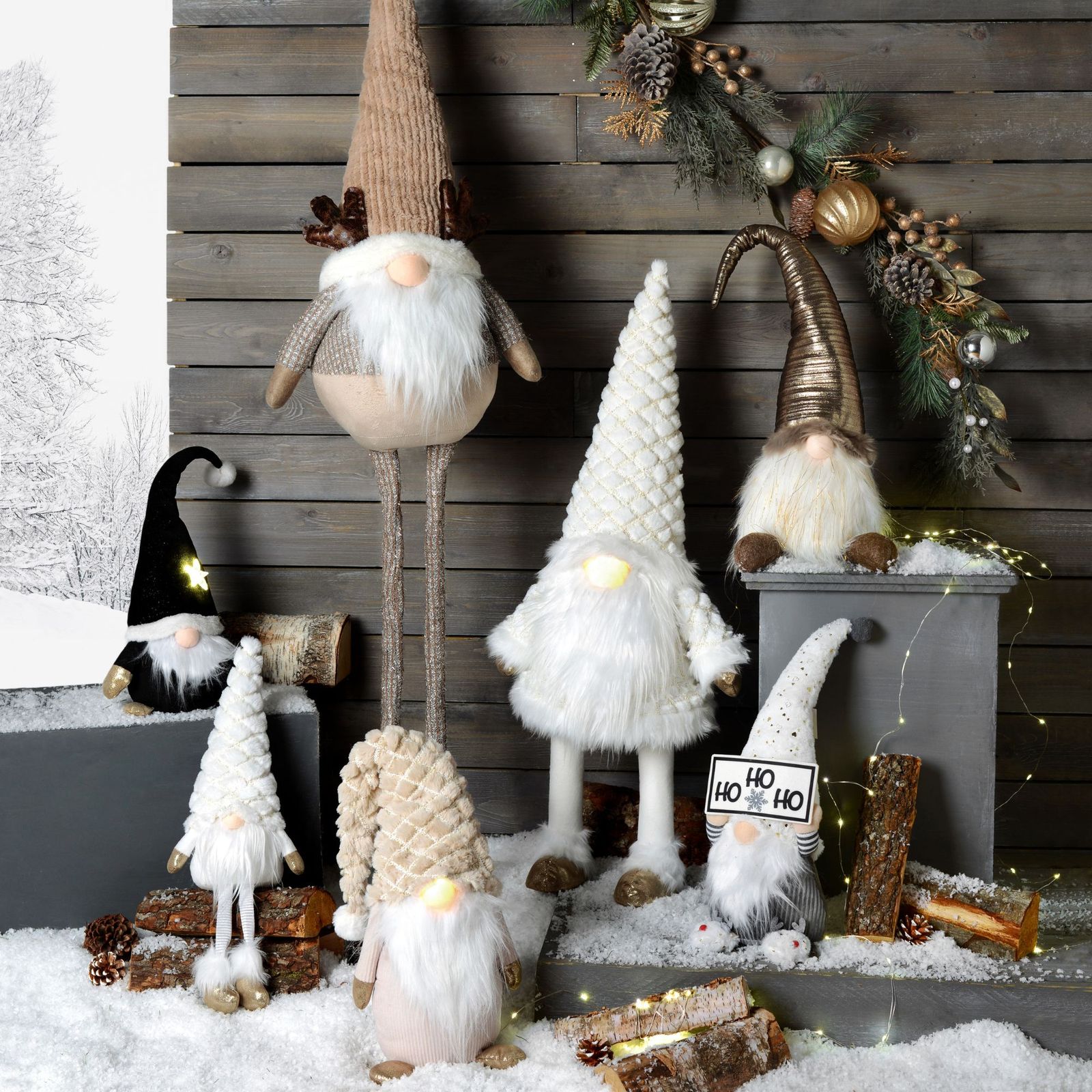 Christmas gonks: styling seasonal gnomes around the home | Ideal Home