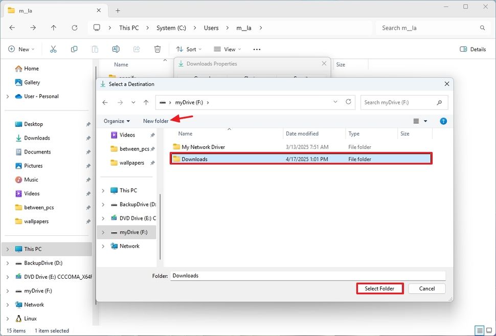 Change the default downloads folder on Windows 11 | Windows Central