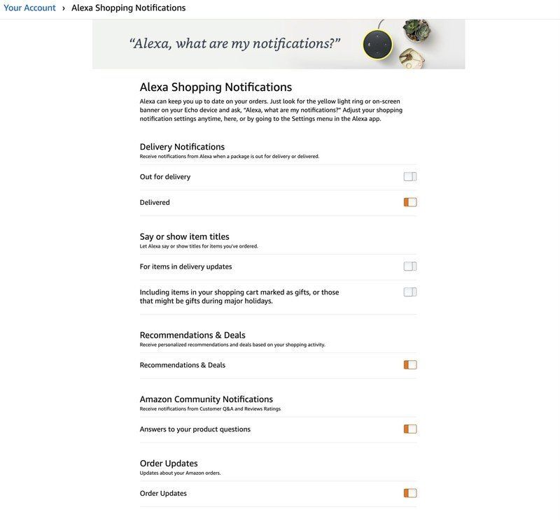 How to enable delivery notifications with Amazon's Alexa | Android Central