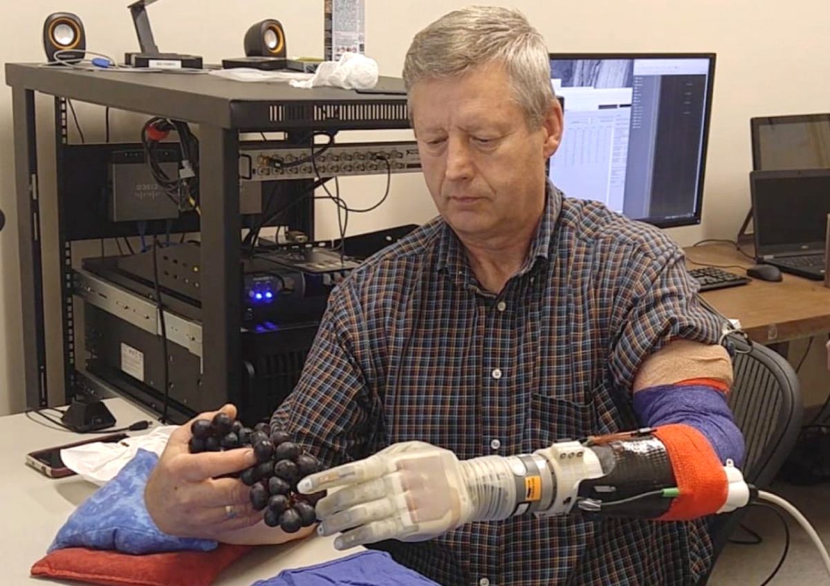 This robotic hand restores amputees' sense of touch | The Week