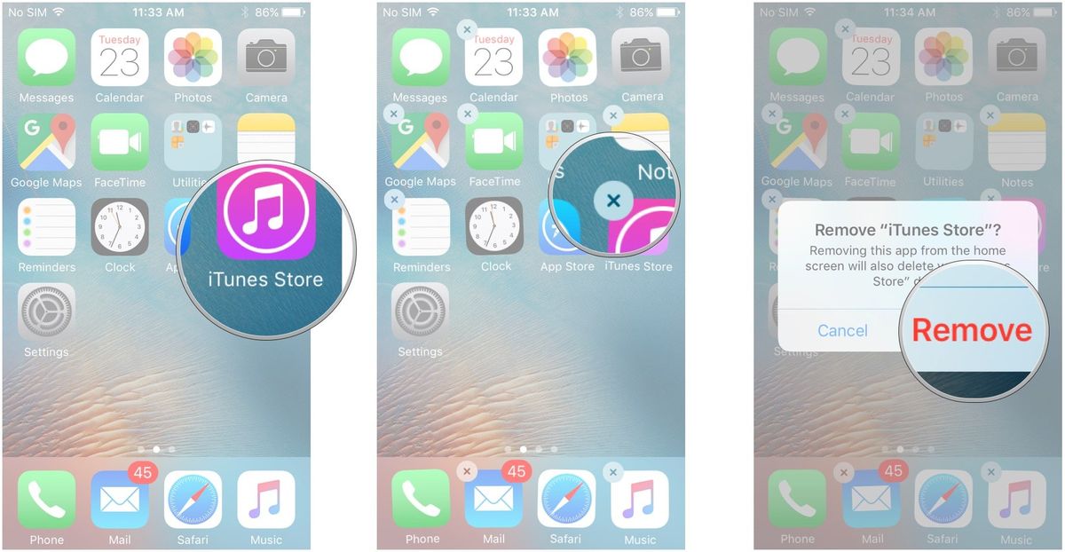 How to delete Stocks and other Apple apps in iOS 10 | iMore