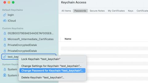 Keychain password: What is it, how to find and change it | ITPro