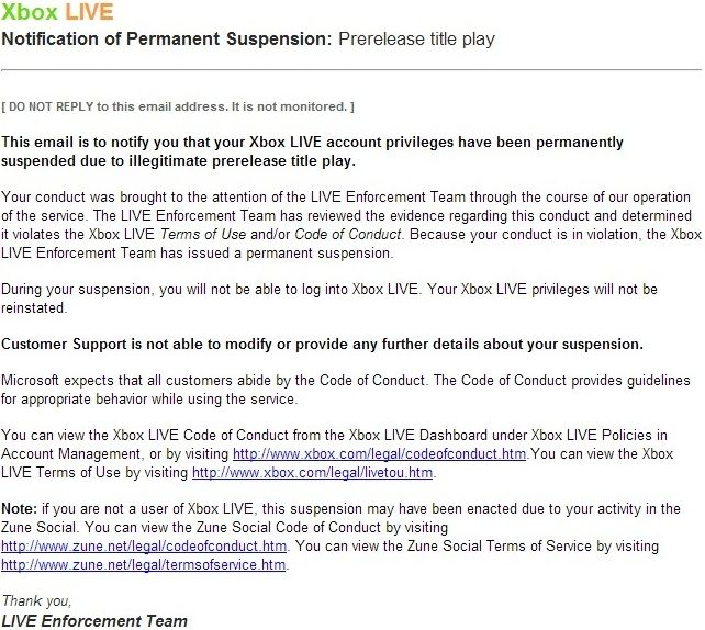 Microsoft Perma-Banning Xbox 360 Gamers For Playing Halo 4 | Cinemablend