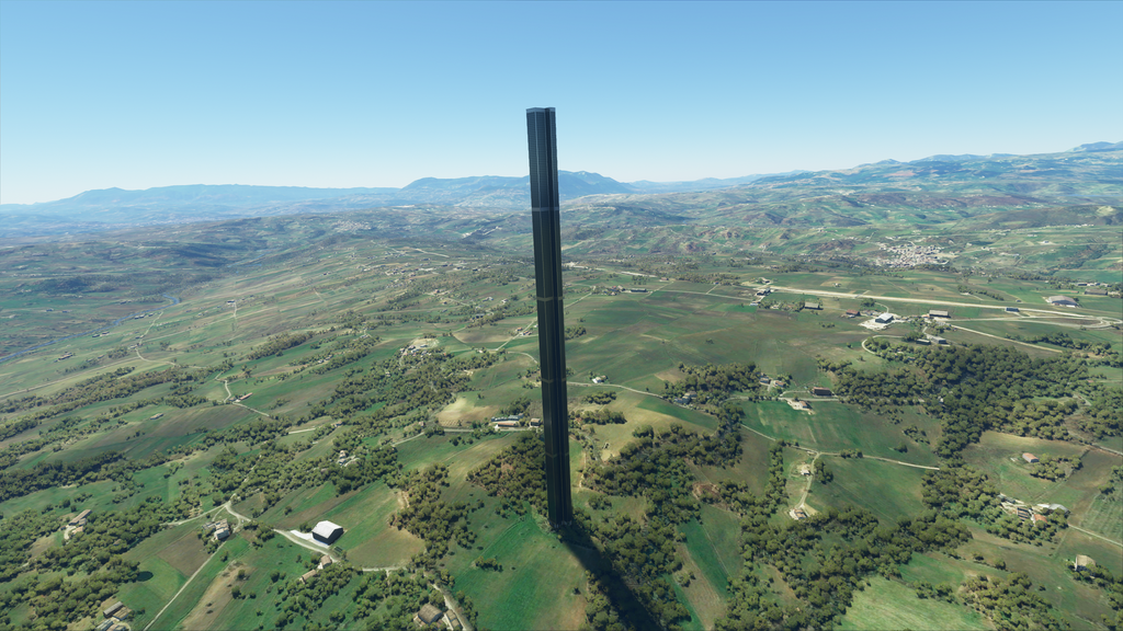 Another intimidating obelisk has been found in Microsoft Flight ...