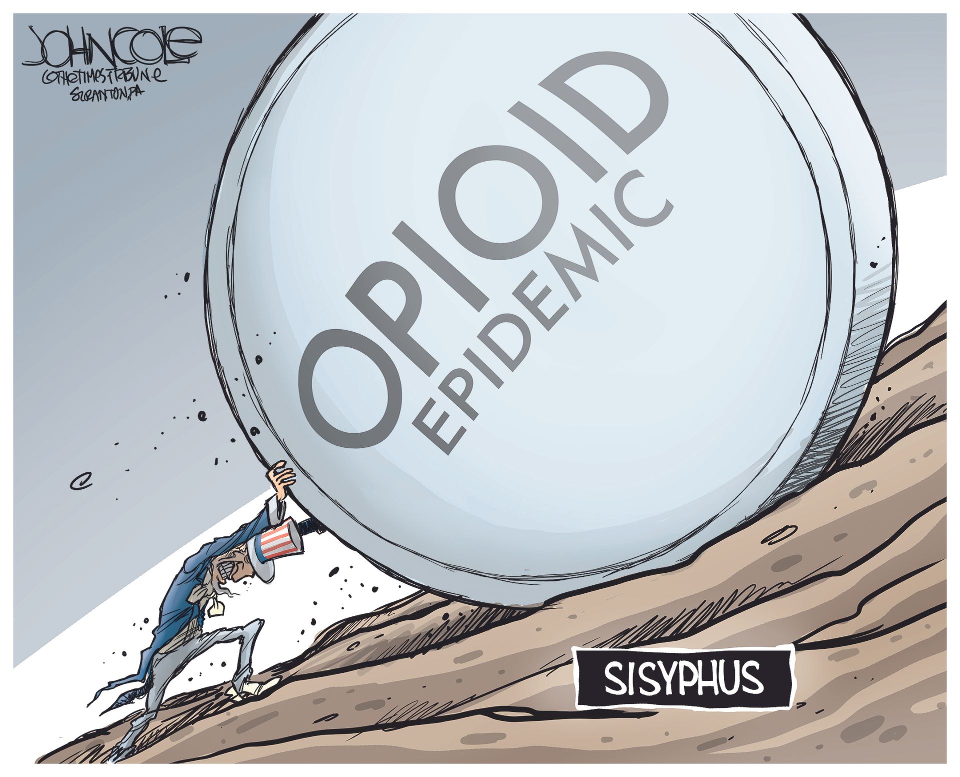 Political cartoon U.S. opioid crisis drug abuse epidemic | The Week