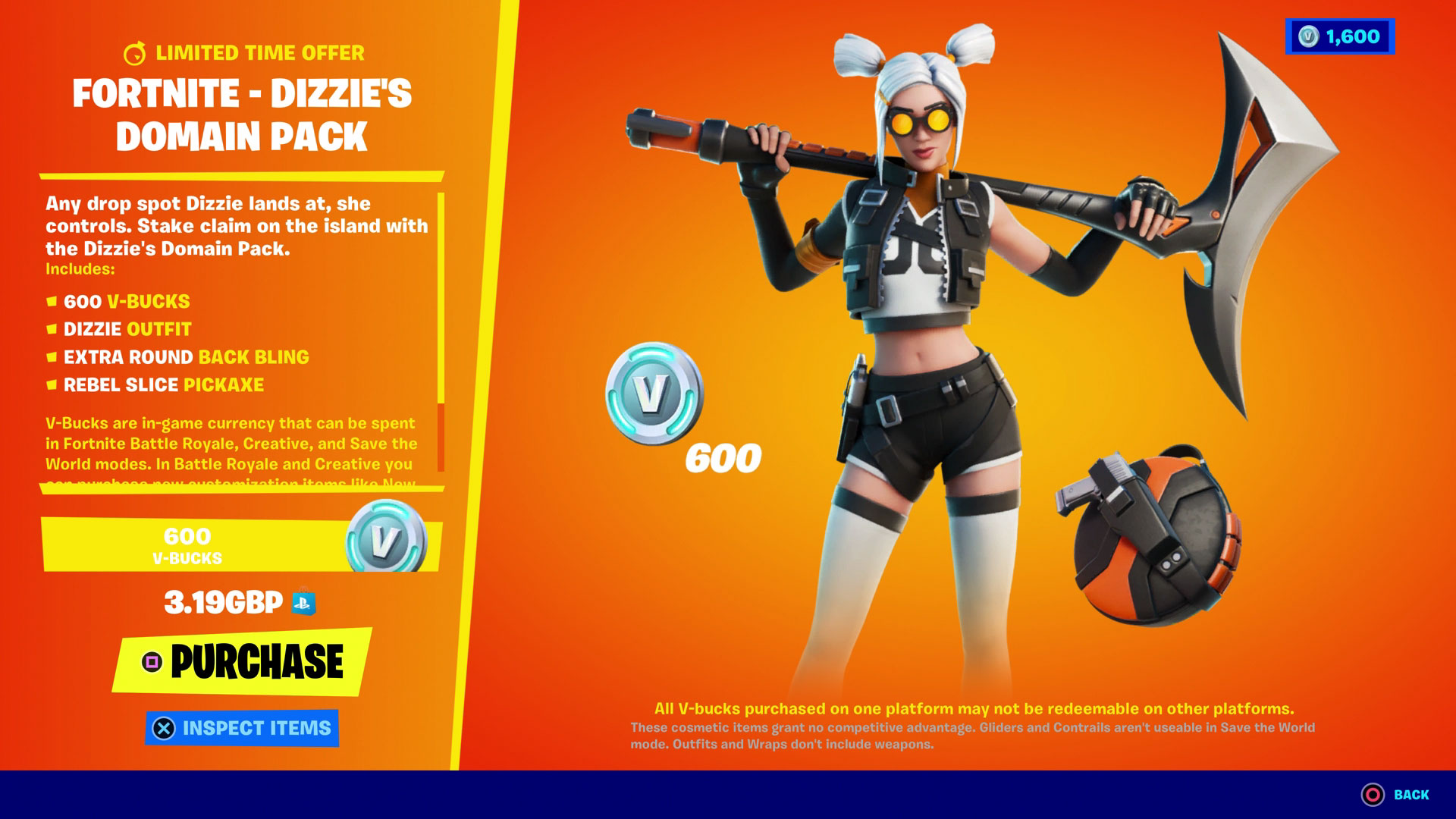 Fortnite Starter Pack-o Fortnite Dizzie's Domain Pack é o melhor ...