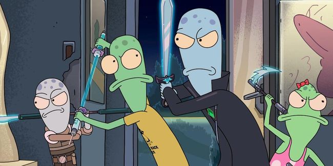 Solar Opposites Creators Explain Those Wild Seinfeld, Mickey Mouse And ...