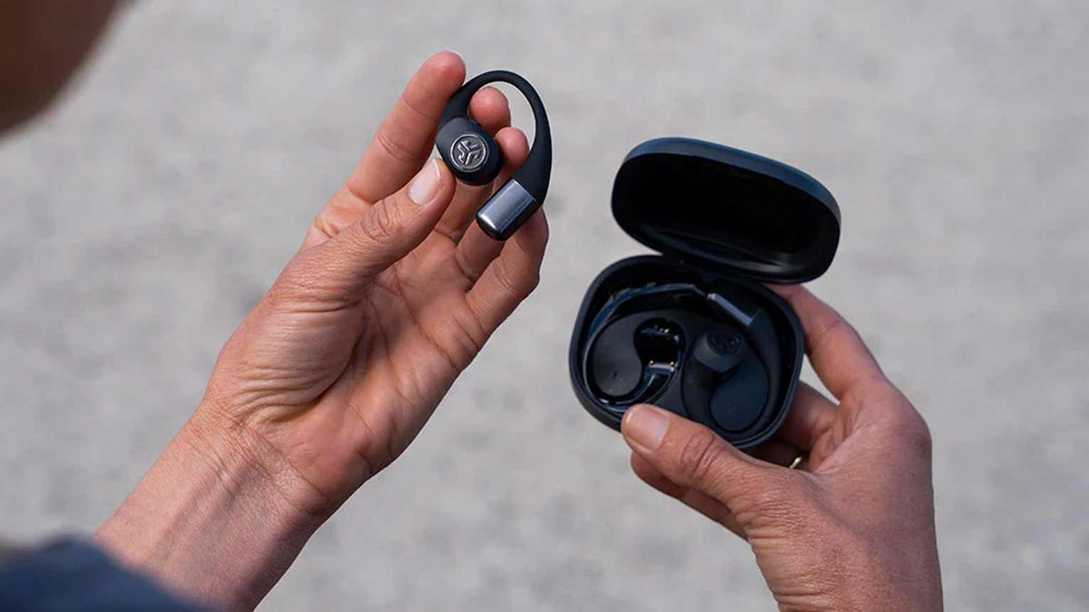 JLab’s sporty open-ear buds offer crowd-pleasing features at a rather ...