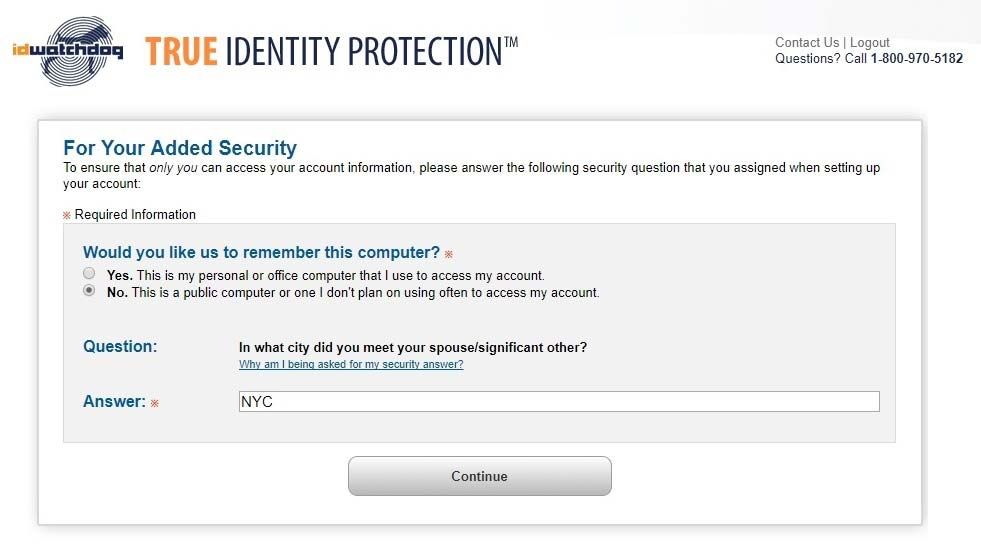 ID Watchdog Platinum: The Basics, Plus Security | Tom's Guide