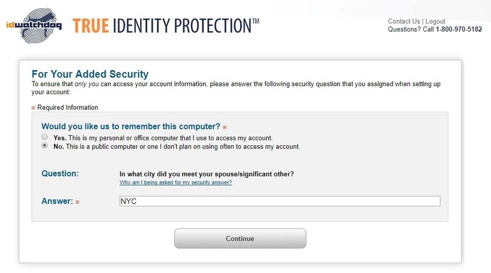 ID Watchdog Platinum: The Basics, Plus Security | Tom's Guide