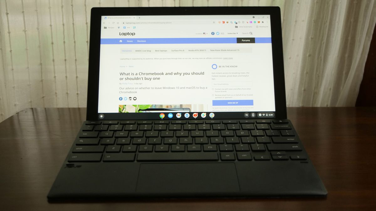 Asus Chromebook Detachable CM3 review | Laptop Mag