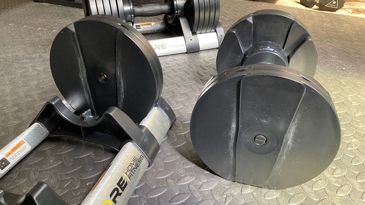 Core Home Fitness Adjustable Dumbbell Set review | Live Science