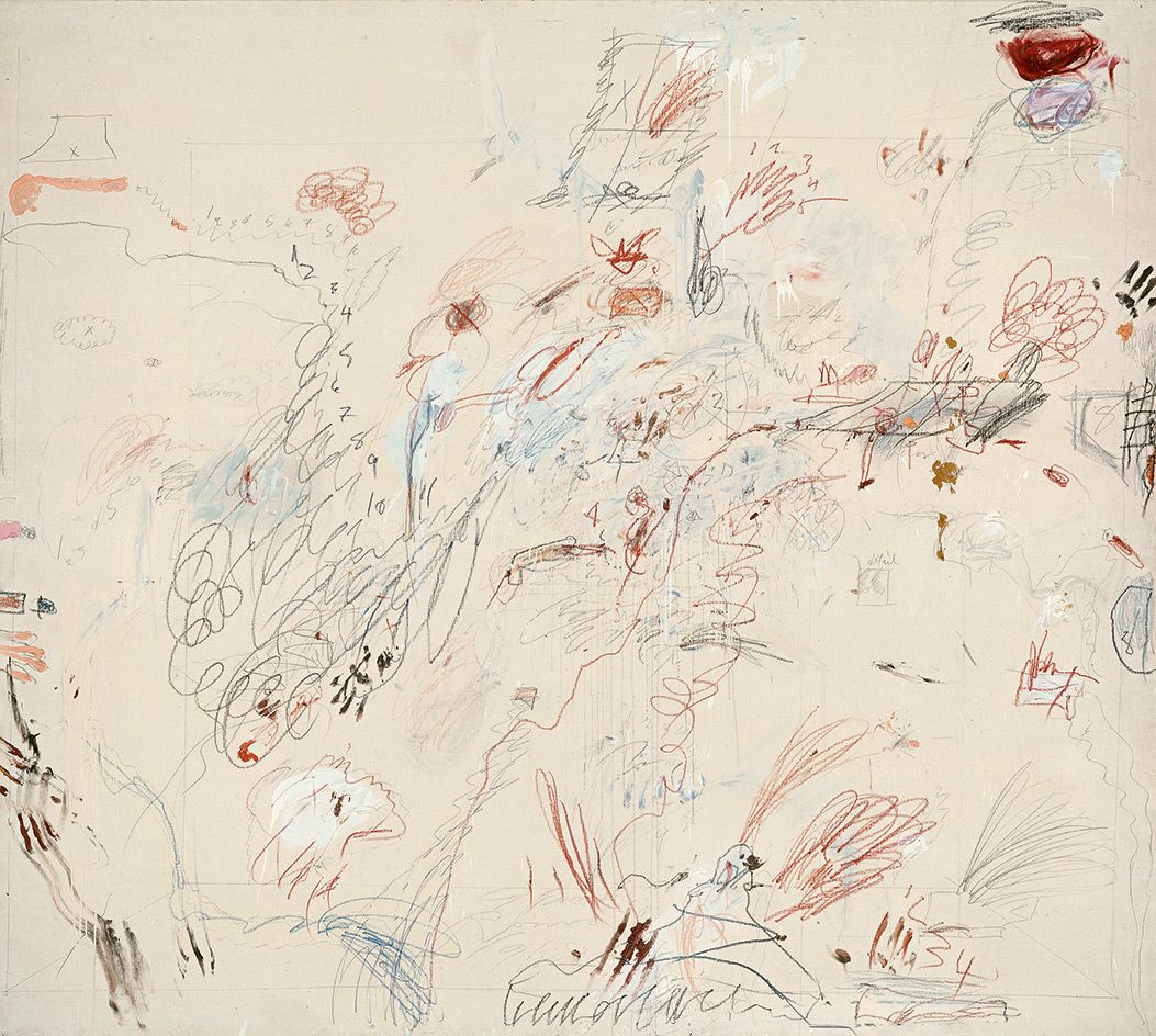 Cy Twombly receives a definitive retrospective at the Centre Pompidou ...