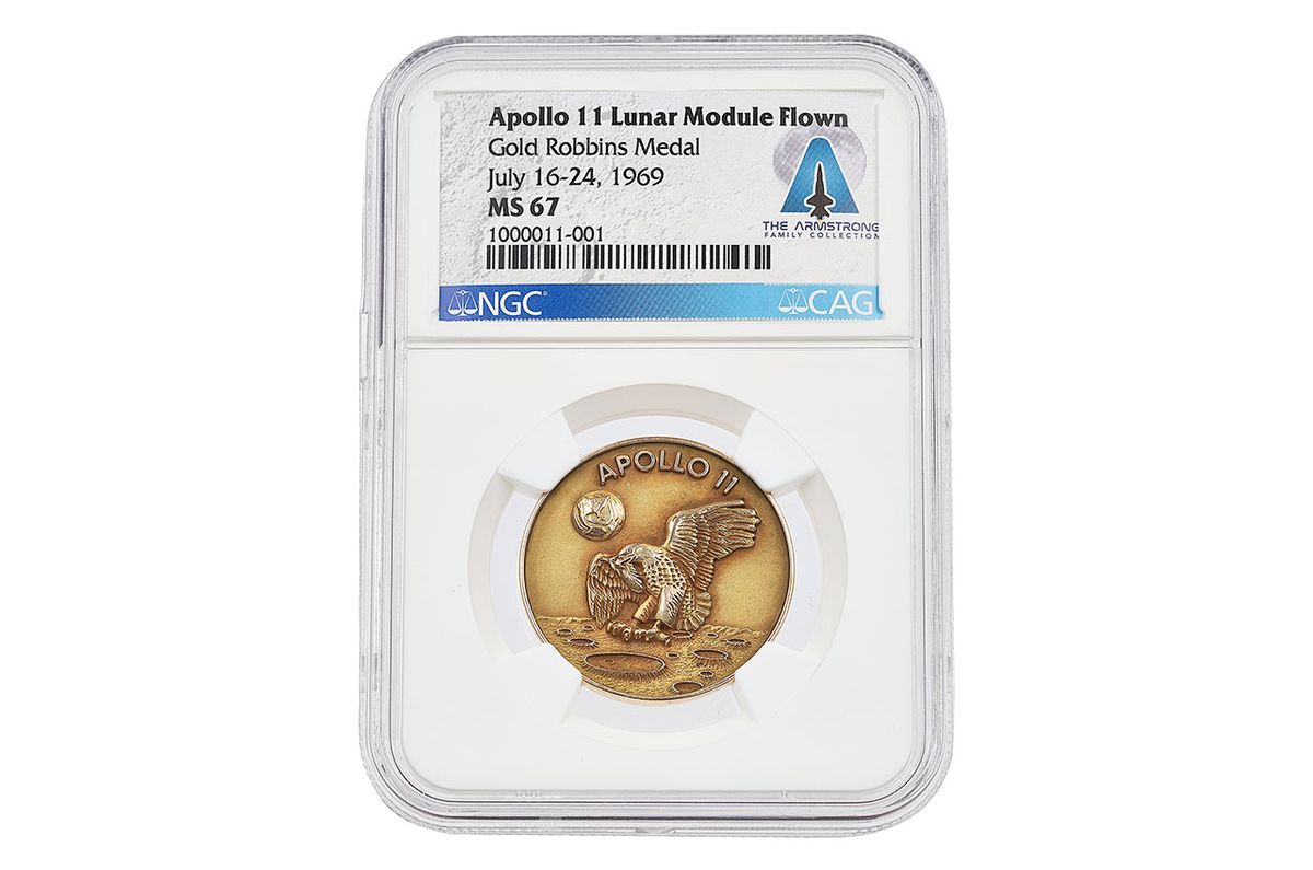 Apollo 11 Moon Memorabilia Sells for Millions in 50th Anniversary ...