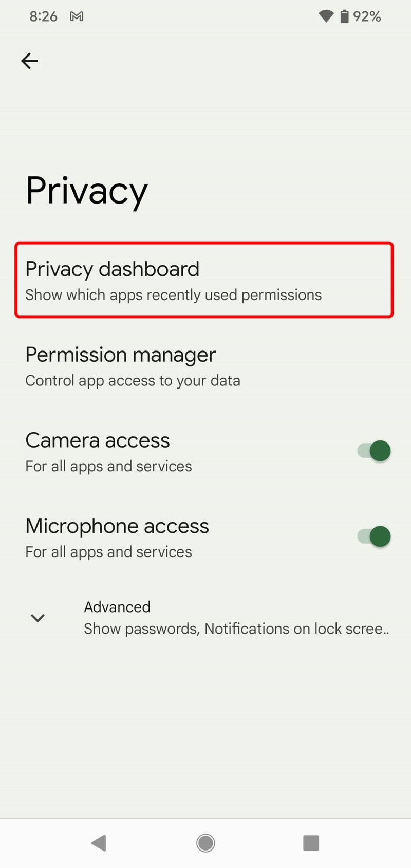 How to access and use the Android 12 Privacy Dashboard | Android Central