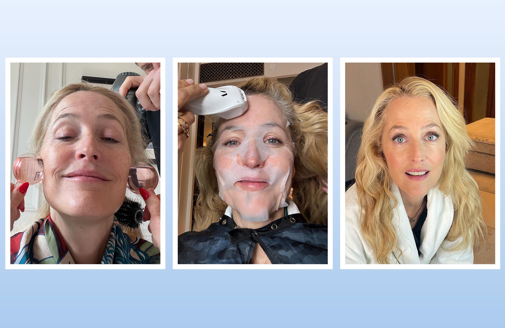 Gillian Anderson Shares the Beauty Tips We Want to Know | Who What Wear