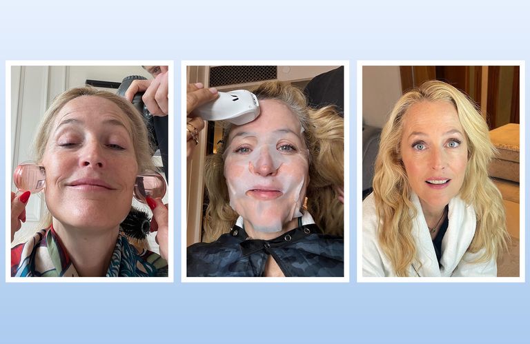 Gillian Anderson Shares the Beauty Tips We Want to Know | Who What Wear